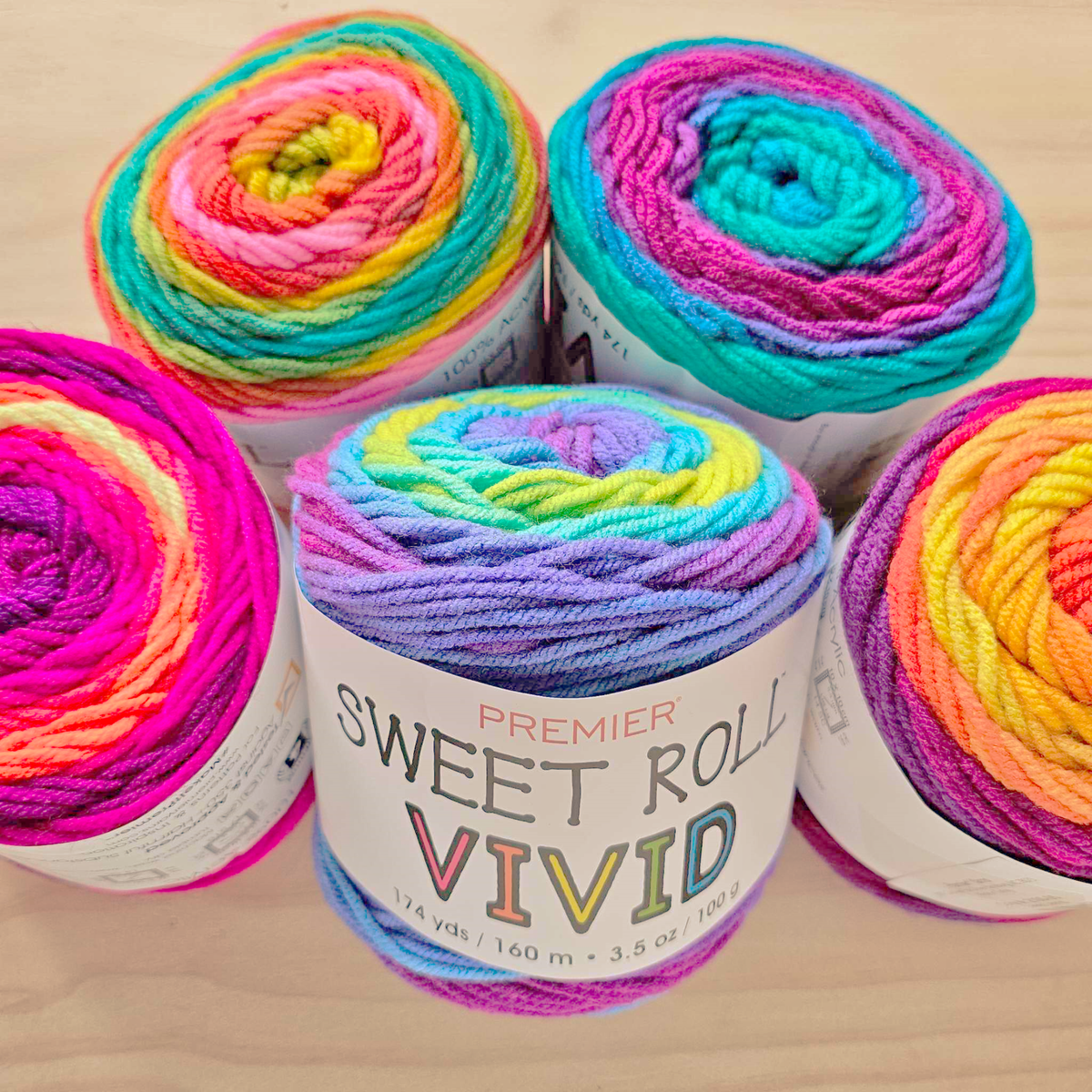 Premier - Sweet Roll Vivid – Yarn Magic