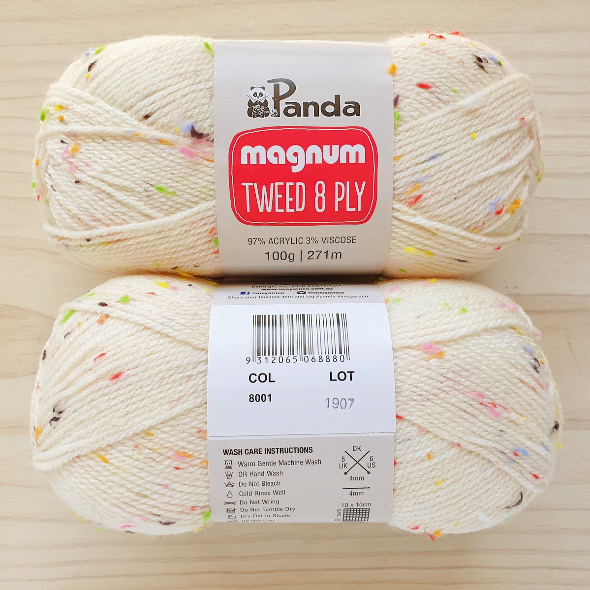 Panda - Magnum Tweed – Yarn Magic