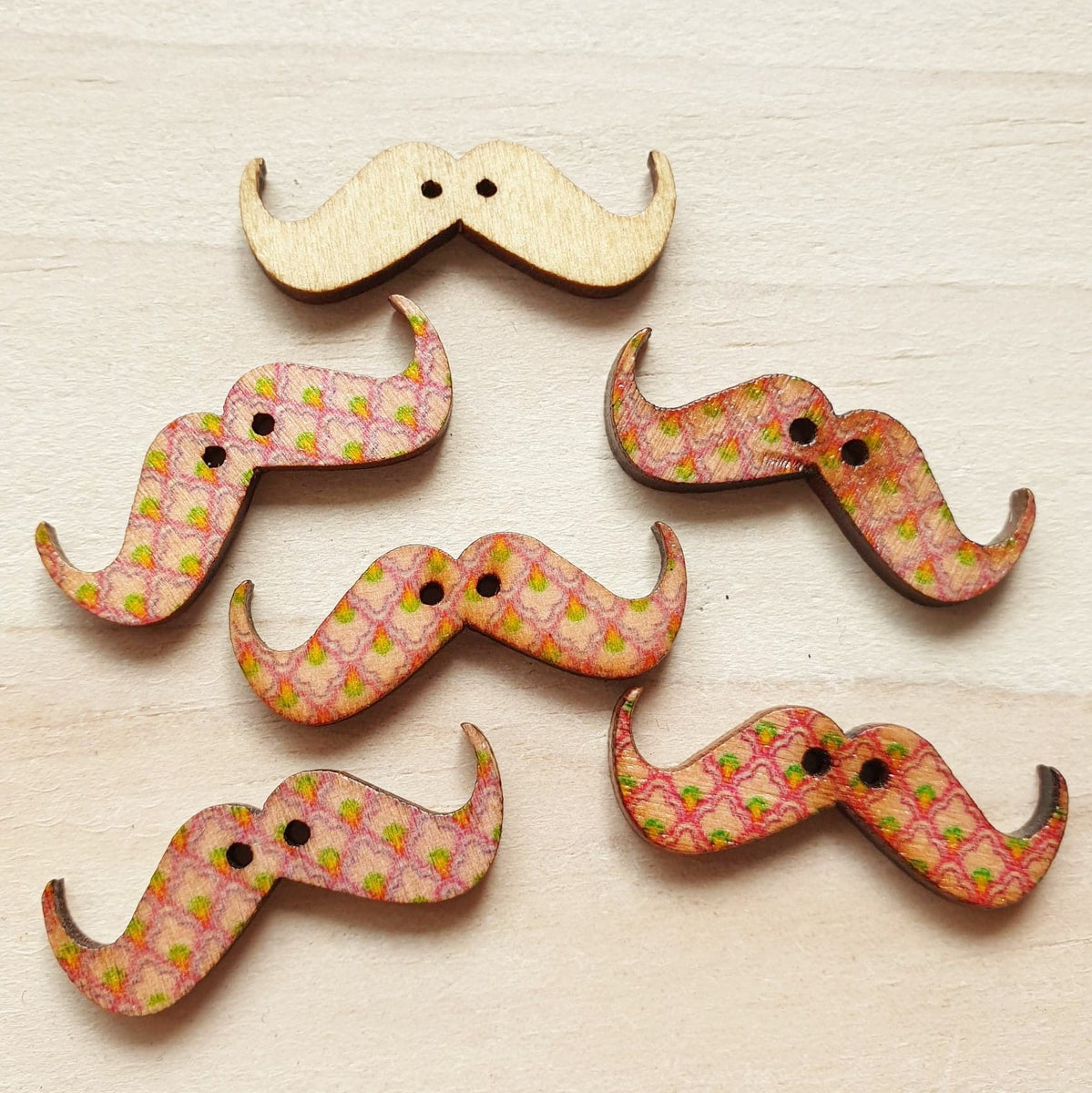 Buttons - Moustaches – Yarn Magic